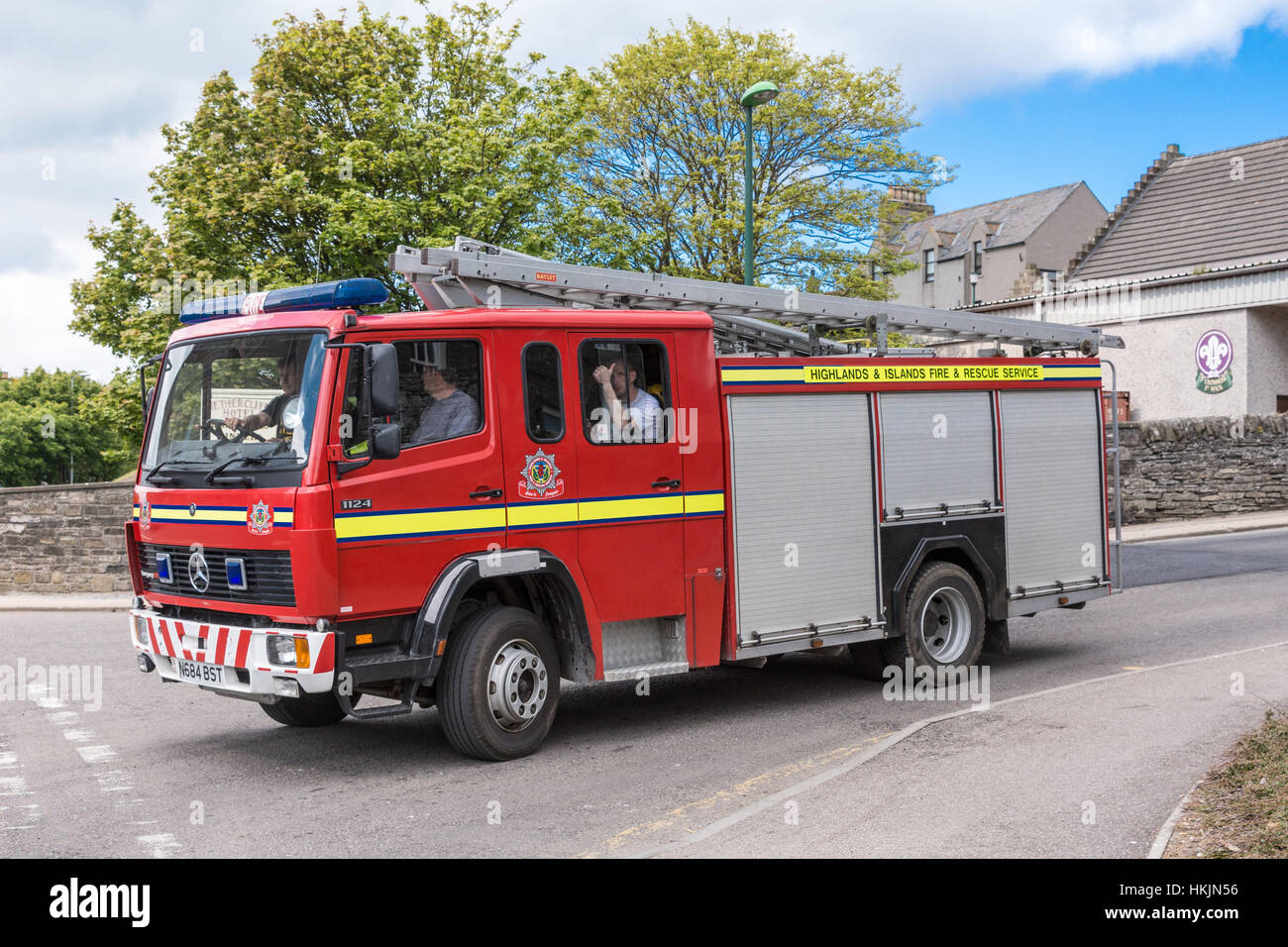 Fire engine scotland hi-res stock photography and images - Alamy