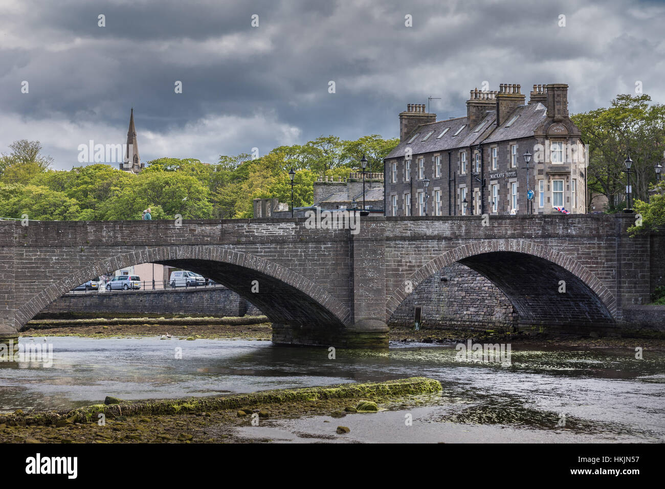 Historic bridge in Wick, Scotland Stock Photo - Alamy