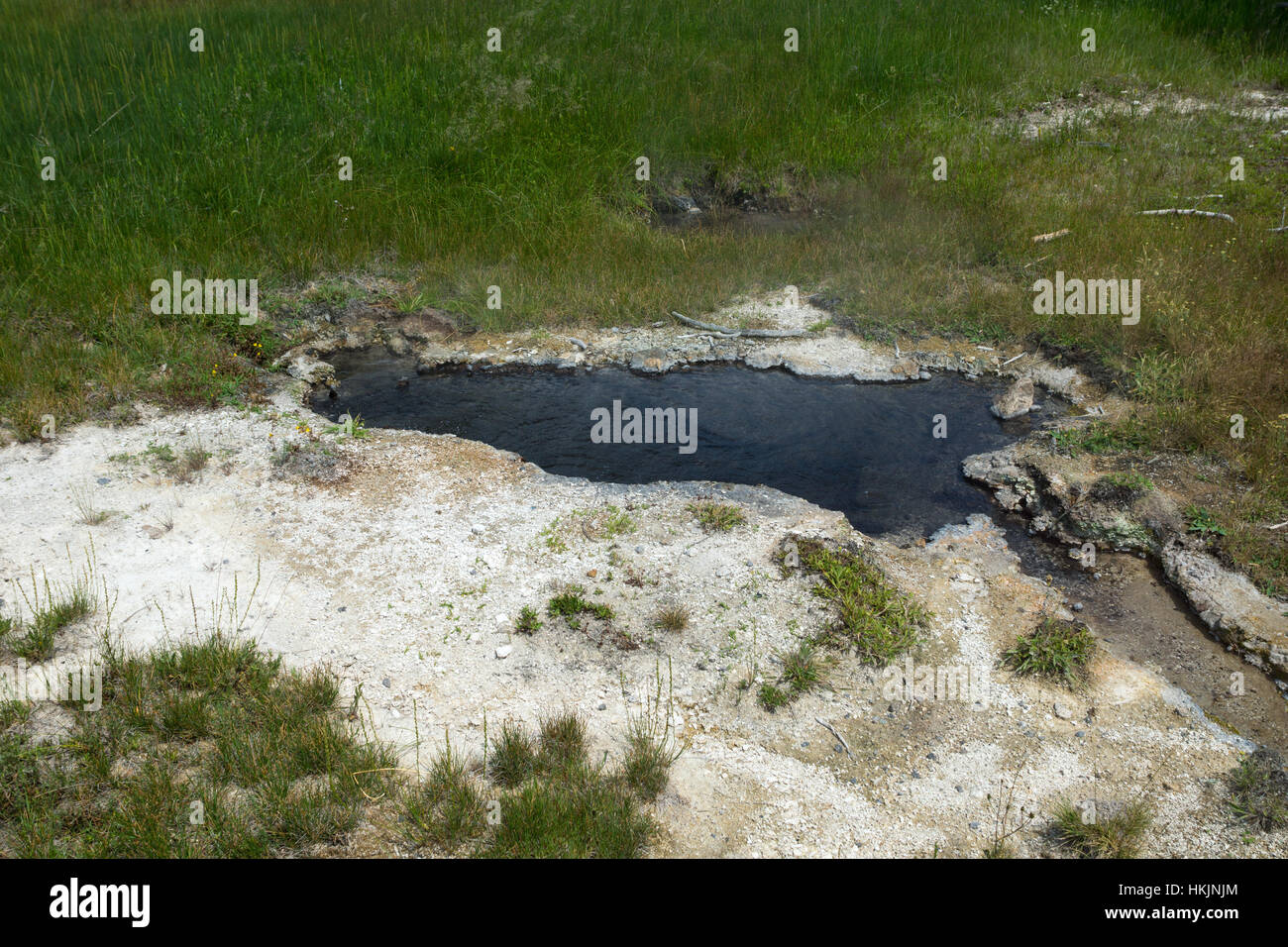 Geyser Hill, Upper Geyser Basin, Yellowstone National Park, Wyoming ...