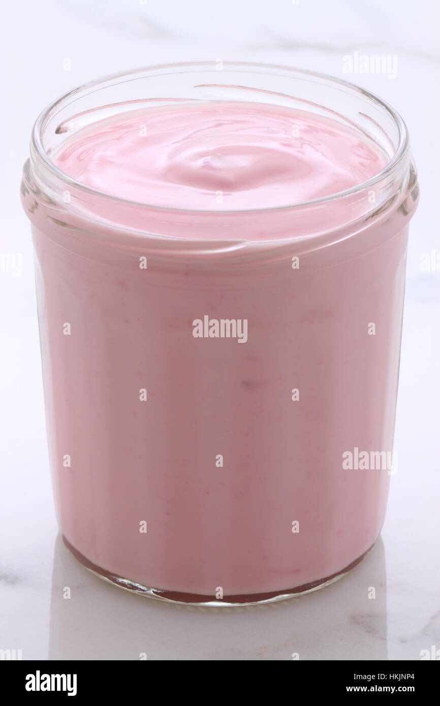 Delicious french custard-style yogurt with all the fruit mixed inside ...