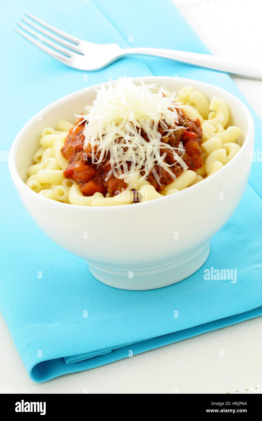 Macaroni Bolognese delicious meal made with beef, pork, lots of ...