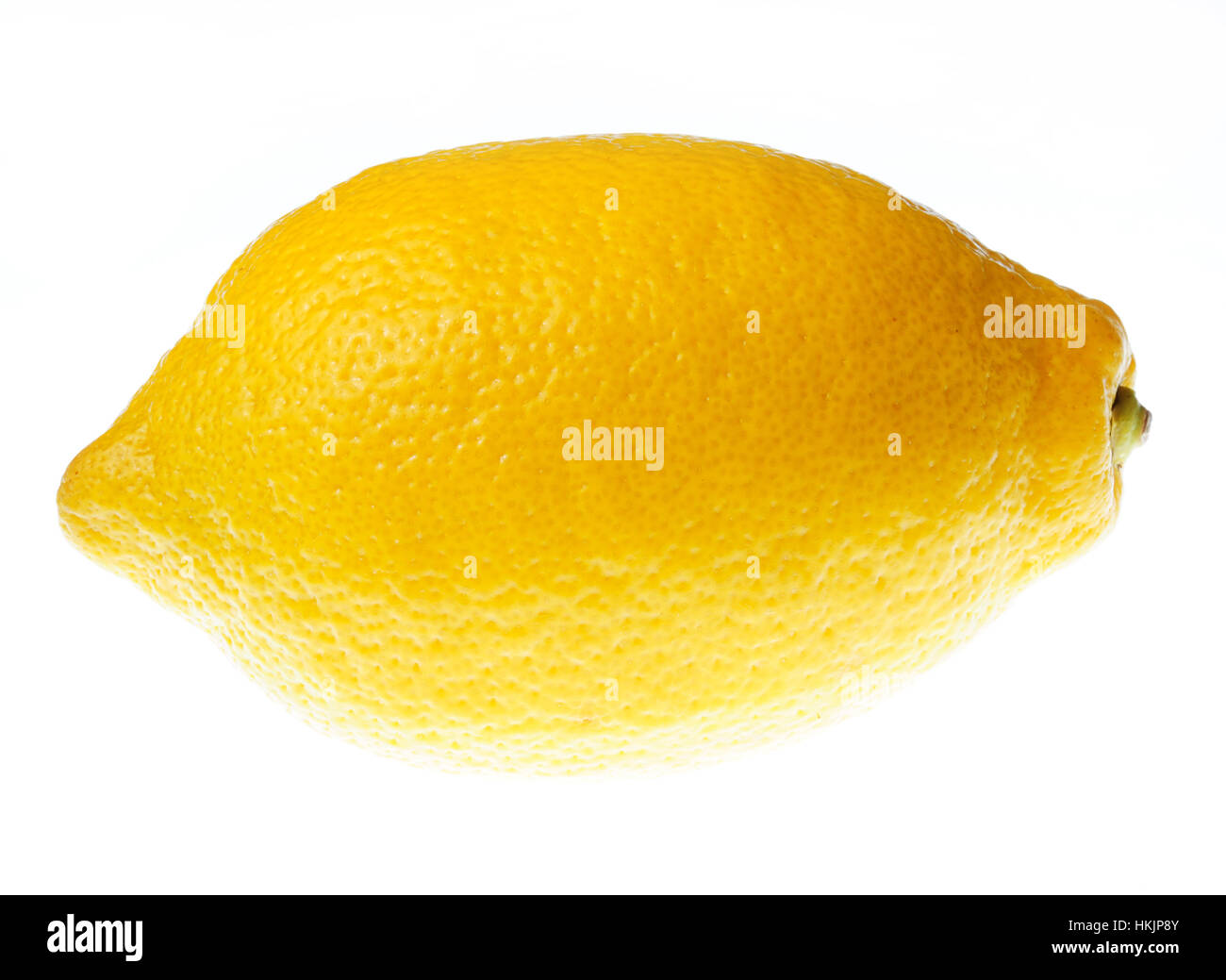 lemon one fresh isolated on white background Stock Photo - Alamy