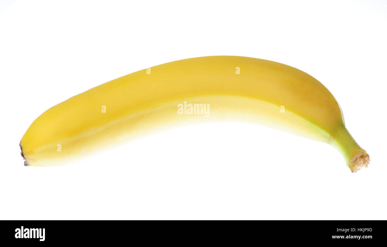One banana isolated on white hi-res stock photography and images - Alamy