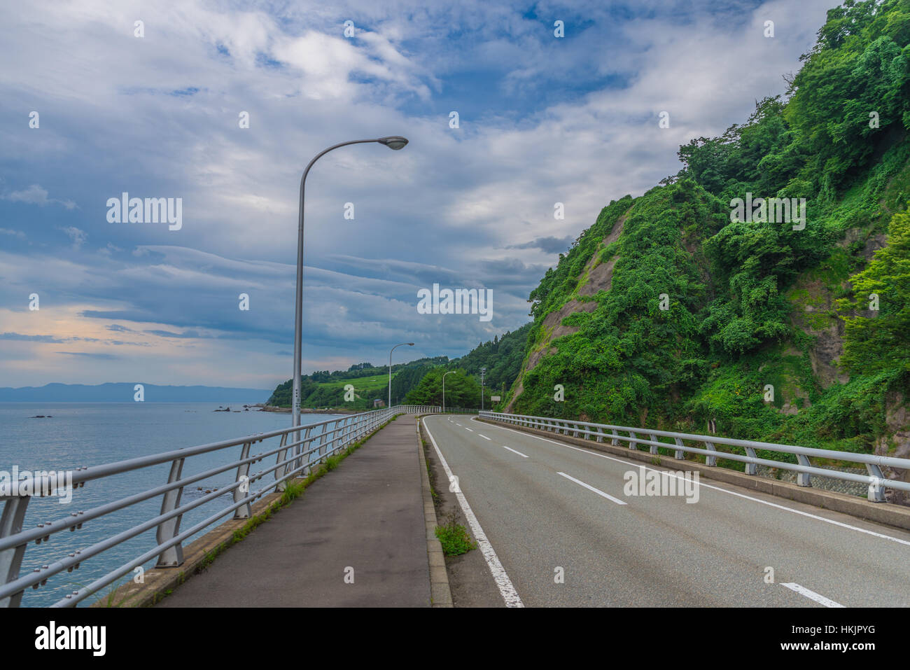 The bend on the great ocean road, Japan Stock Photo - Alamy