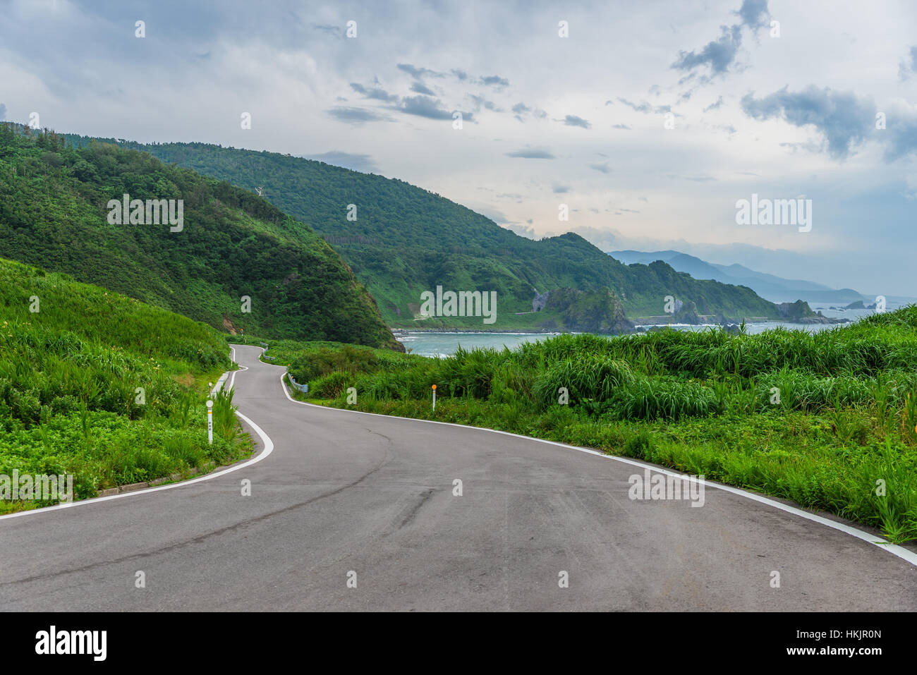 The bend on the great ocean road, Japan Stock Photo - Alamy