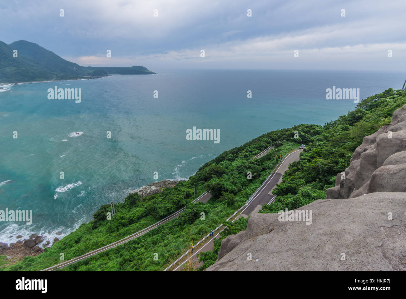 The bend on the great ocean road, Japan Stock Photo - Alamy