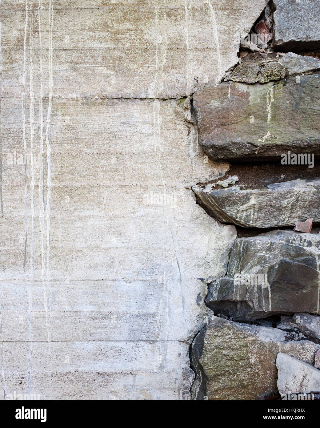 Old messy concrete wall texutre Stock Photo - Alamy