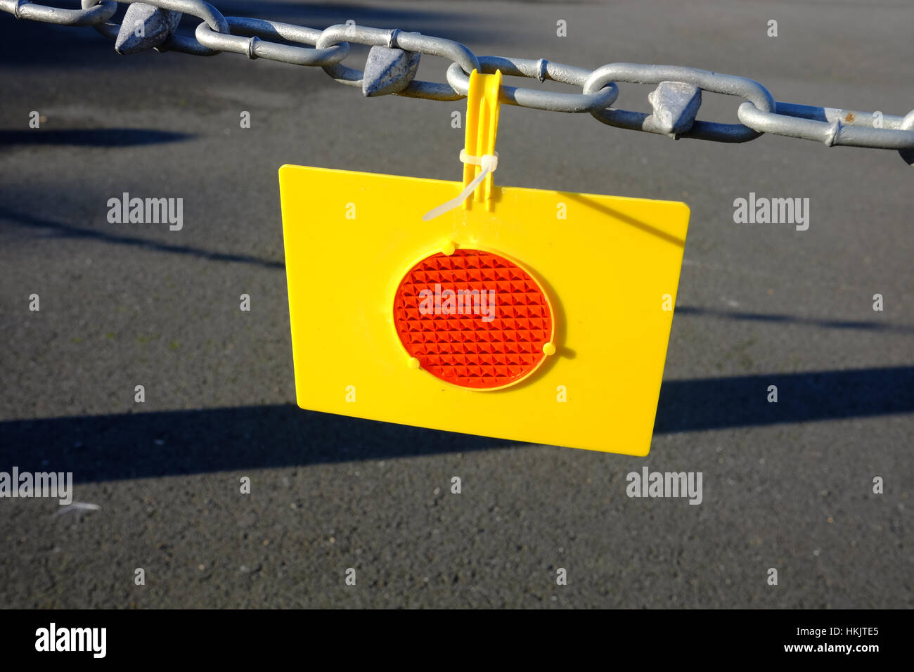 reflector hung on a chain Stock Photo - Alamy