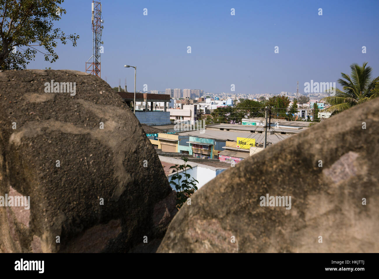 Hyderabad city view hi-res stock photography and images - Alamy
