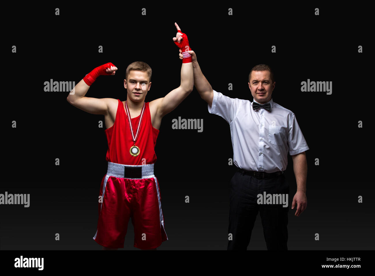 Boxing referee hi-res stock photography and images - Alamy