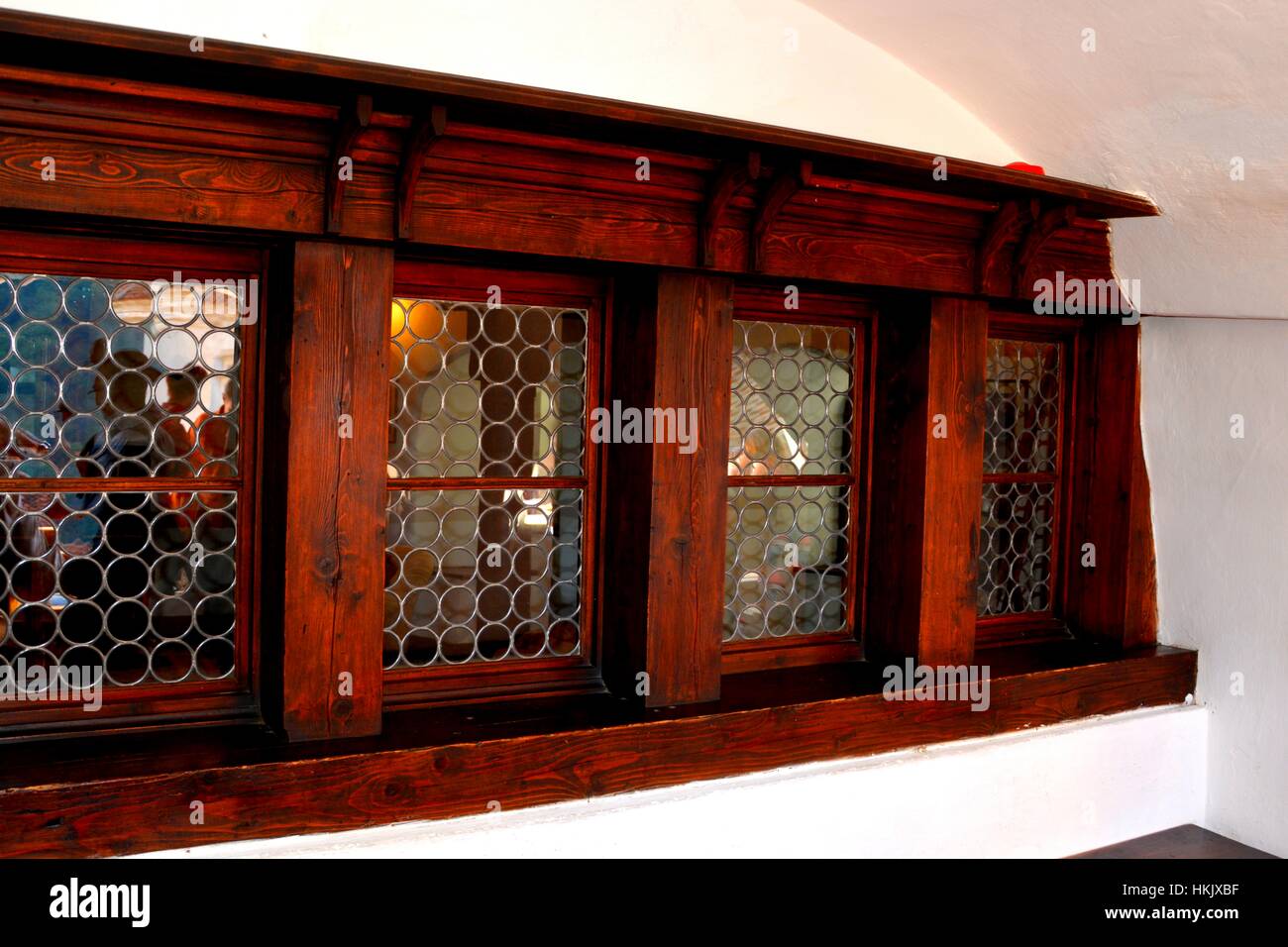 Museum of Bran castle, home of Dracula, Brasov, Transylvania Stock ...