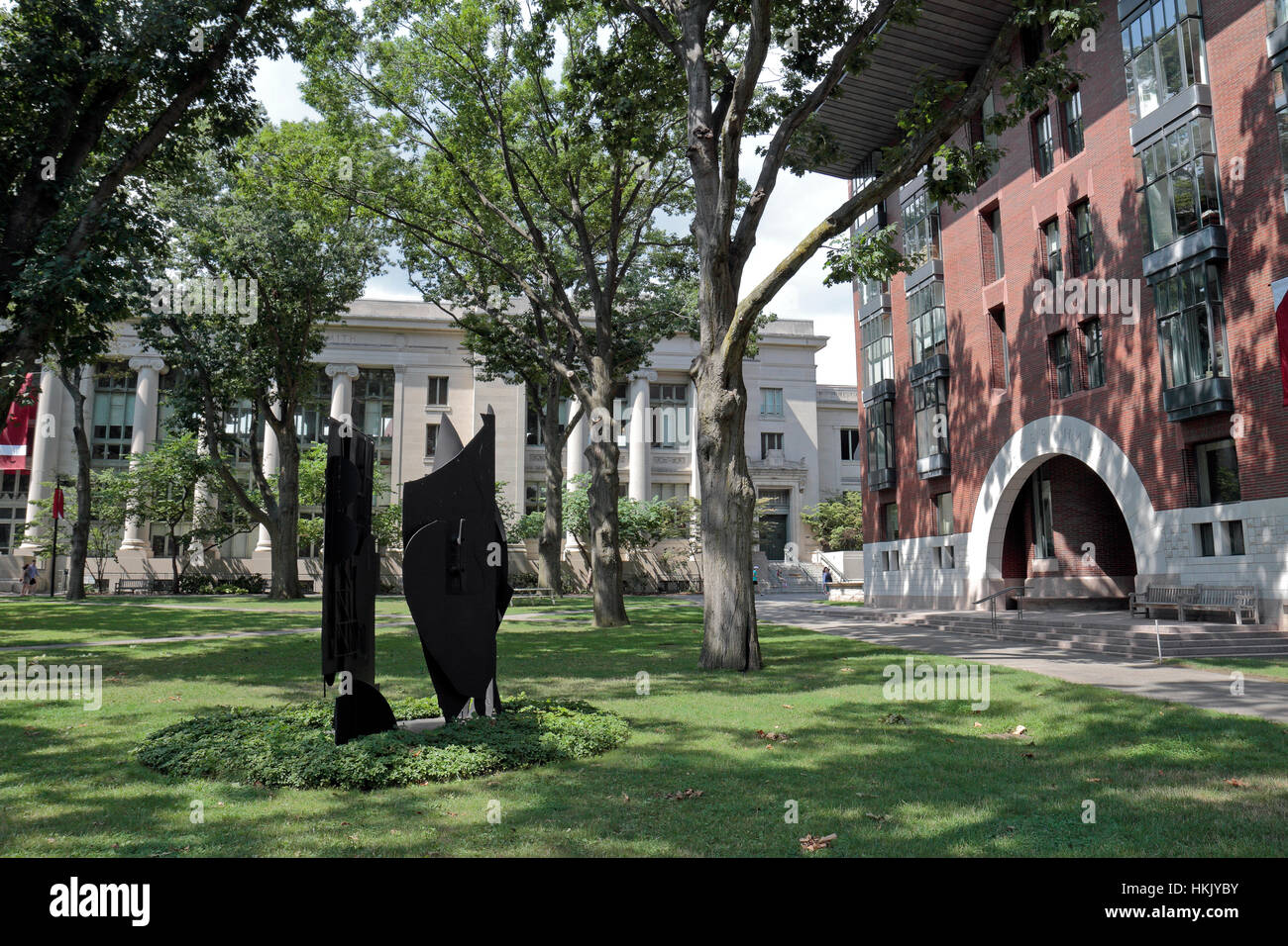 Hauser Hall & Langdell Hall, Harvard Law School, Harvard University ...