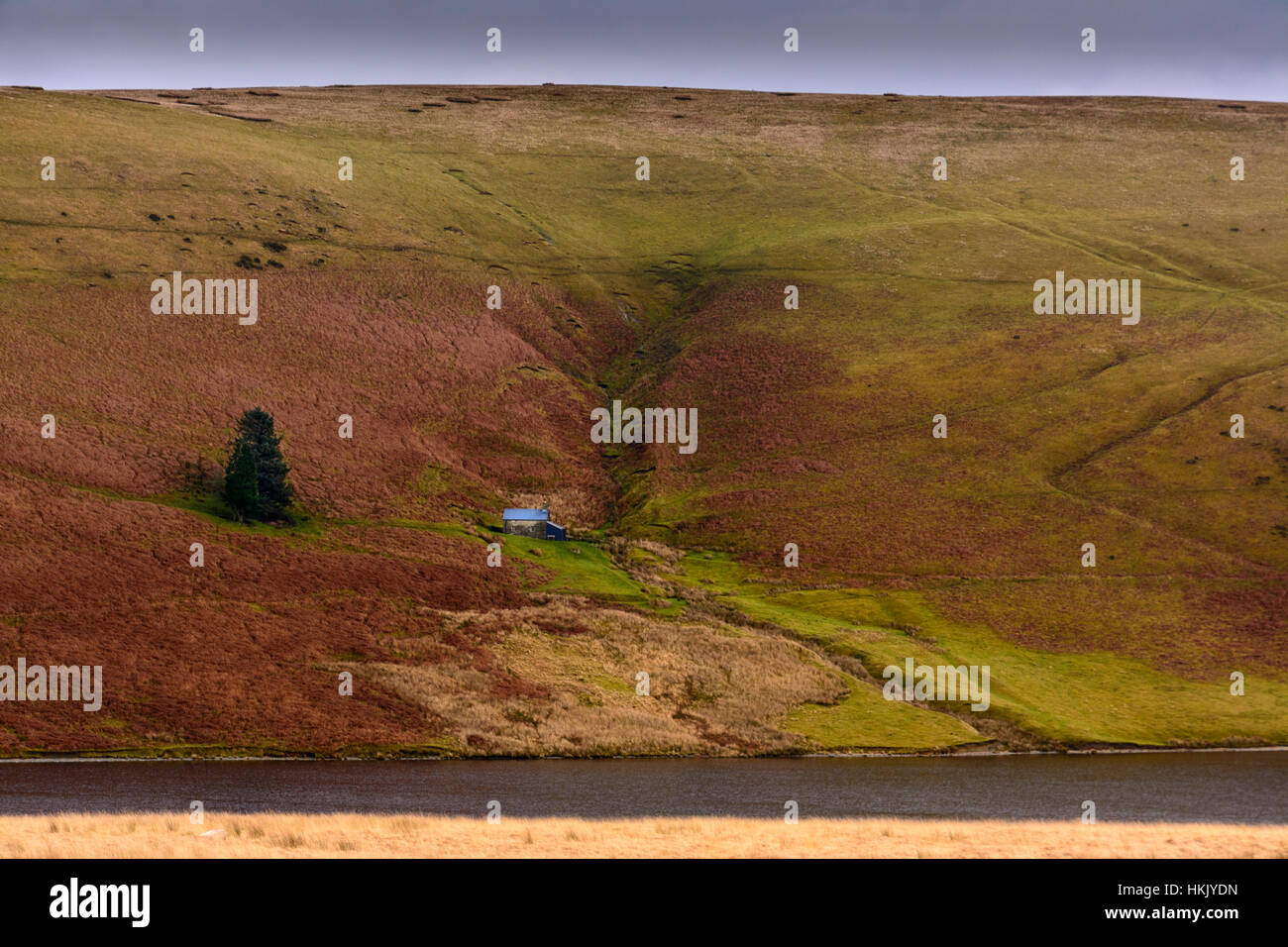 The wide open spaces of mid-wales where people are few and far between ...