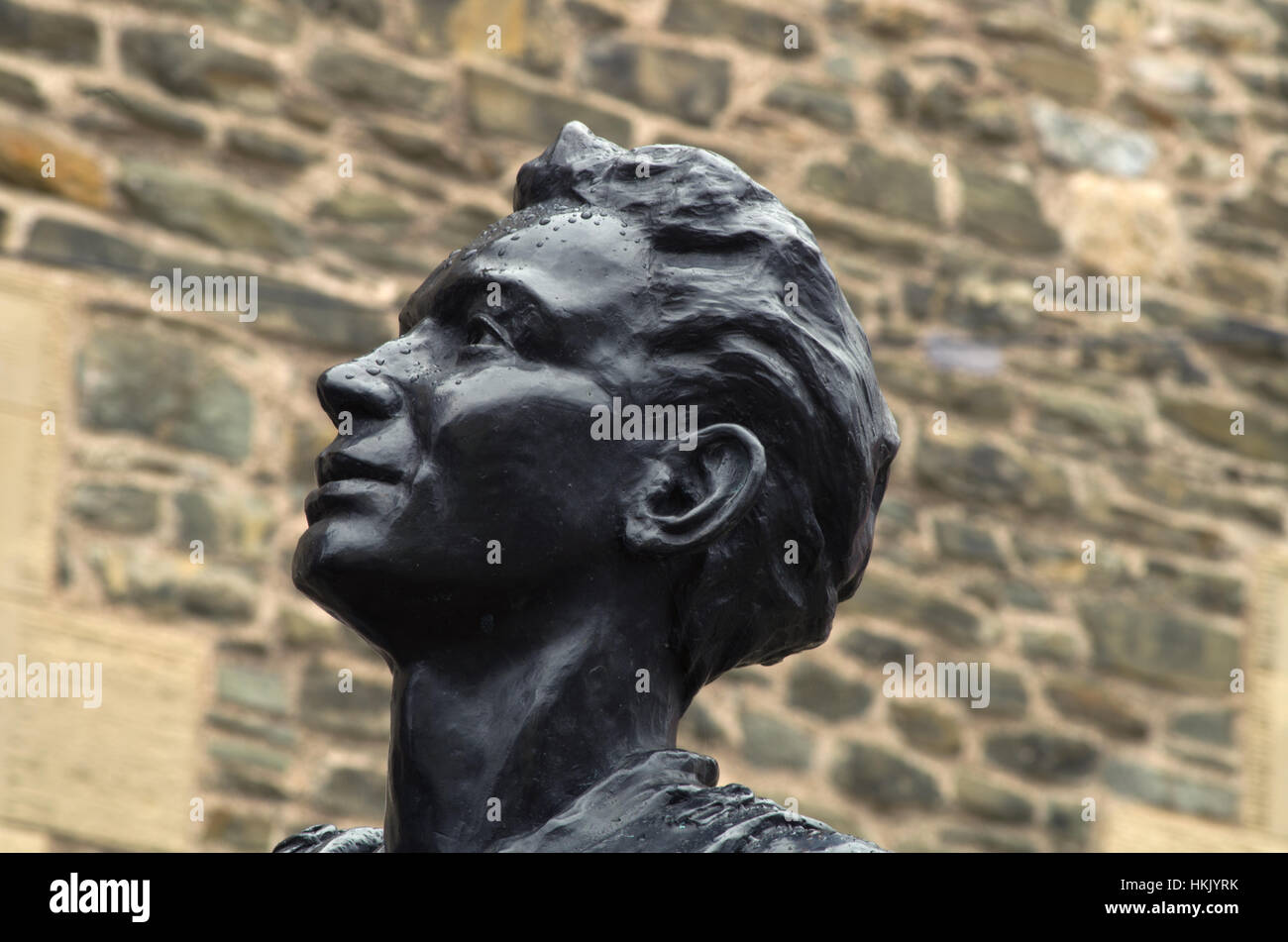 Statues Hawick Celebrating the young Callant at the battle of Hornshole ...