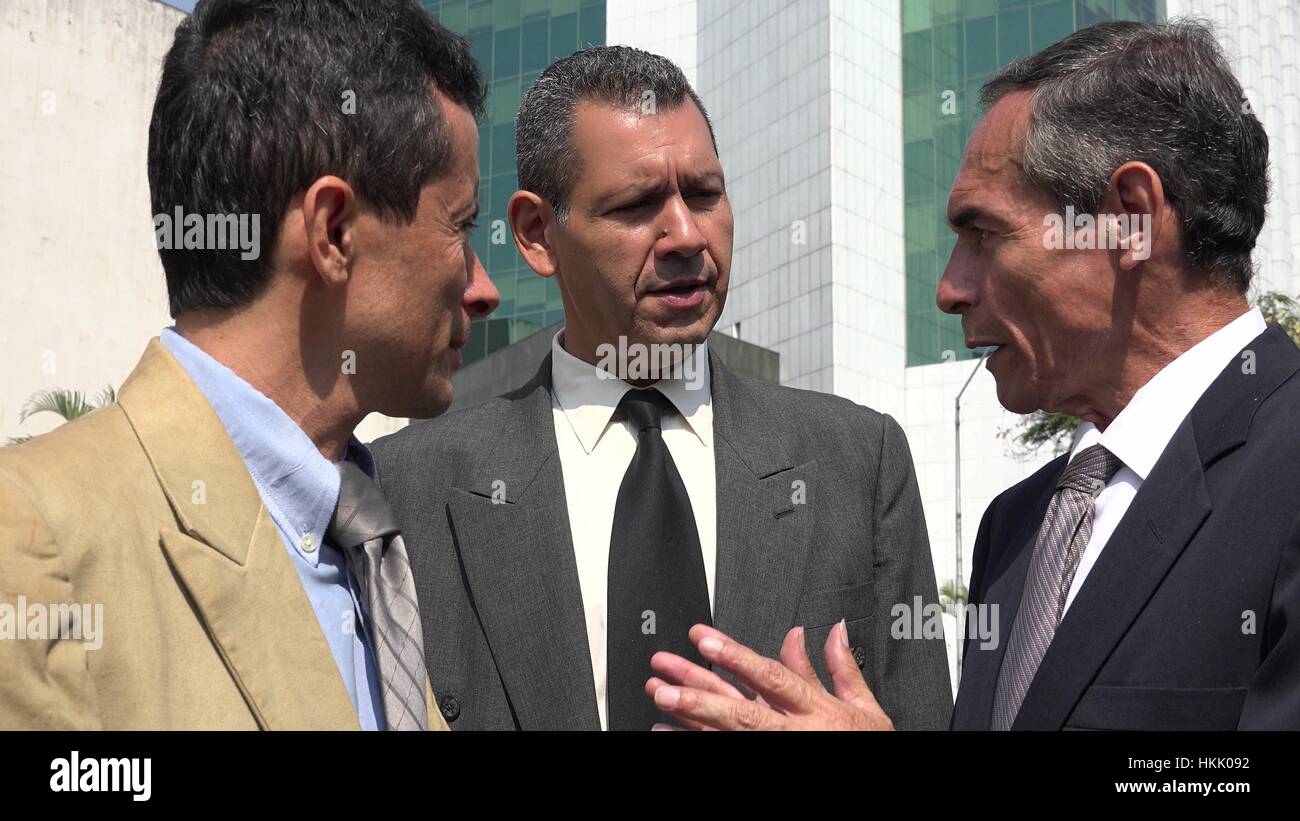 Business Men Conversation Stock Photo - Alamy