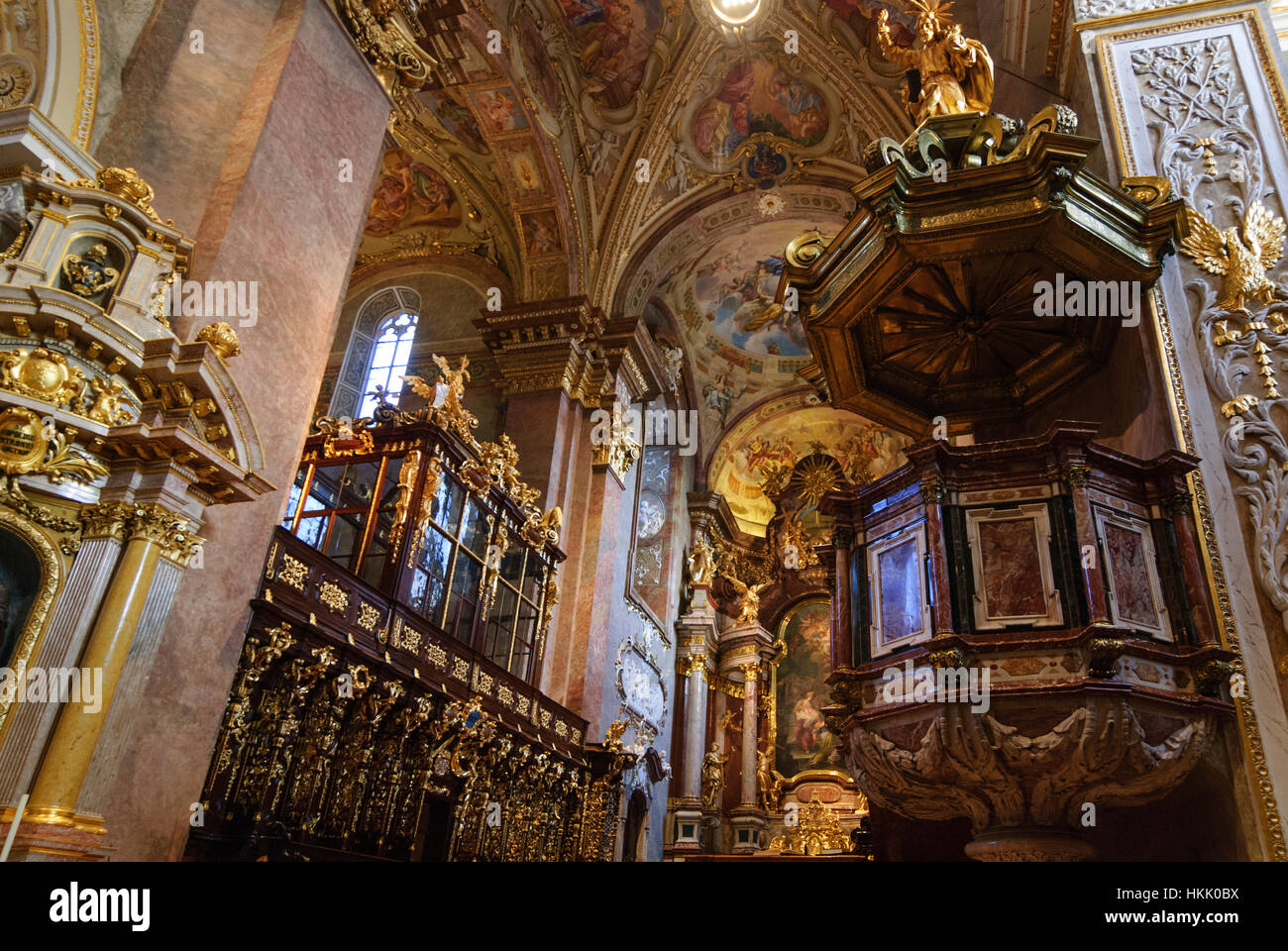 Klosterneuburg: monastery, church, Wienerwald, Vienna Woods ...