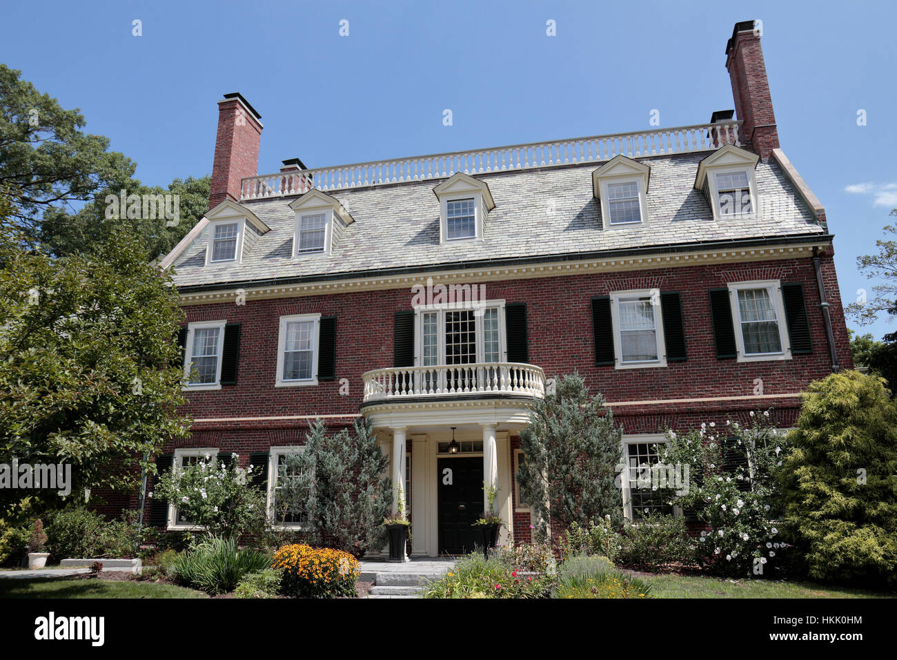 Jewett House, home of the Dean of the Harvard Divinity School, Harvard ...
