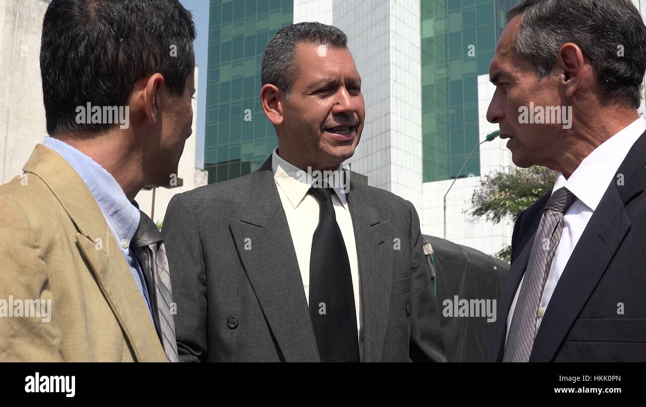 Group Of Business Men Stock Photo - Alamy