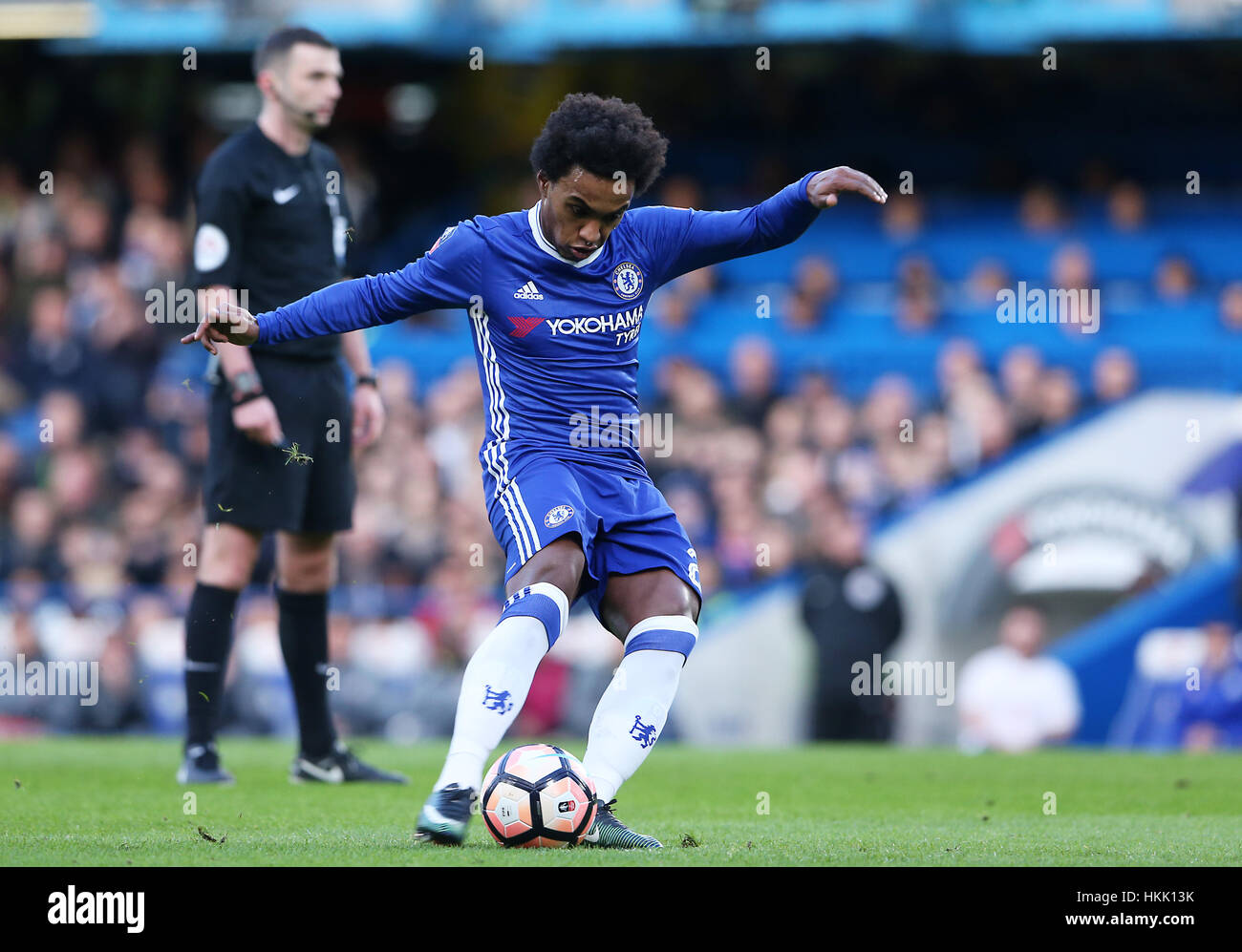 Chelsea s Willian Scores The Opening Goal During The Emirates FA Cup Chelsea s Willian Scores The Opening Goal During The Emirates FA Cup