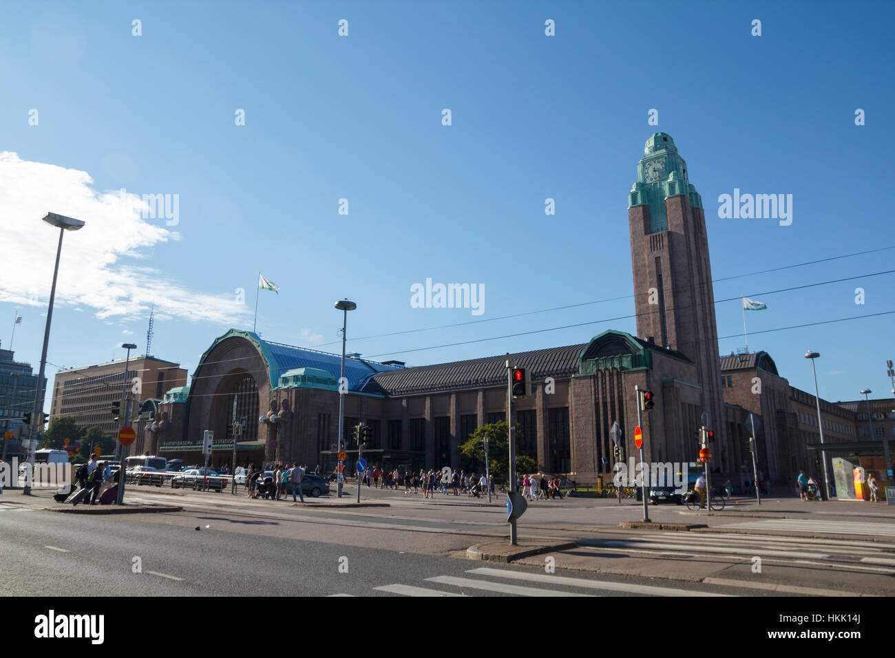 Helsinki Central railway station, Finland Stock Photo - Alamy