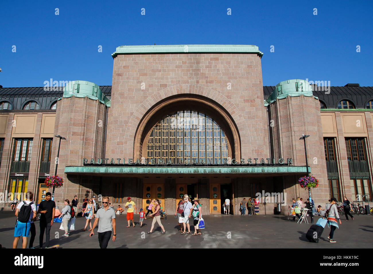 Helsinki Central railway station, Finland Stock Photo - Alamy