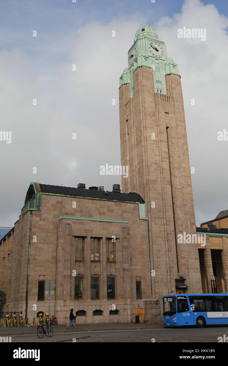 Helsinki central station facade hi-res stock photography and images - Alamy