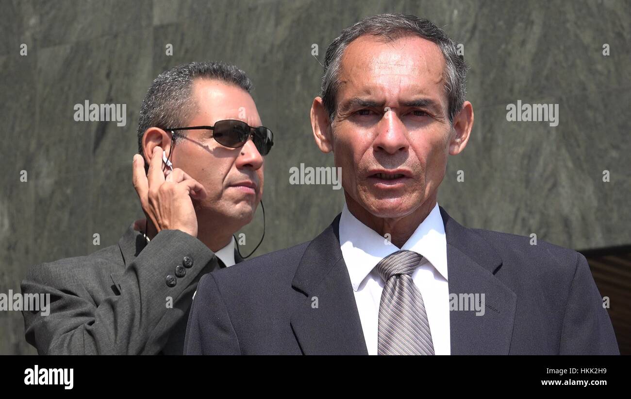 Important Business Man Or Politician Speaking Stock Photo - Alamy