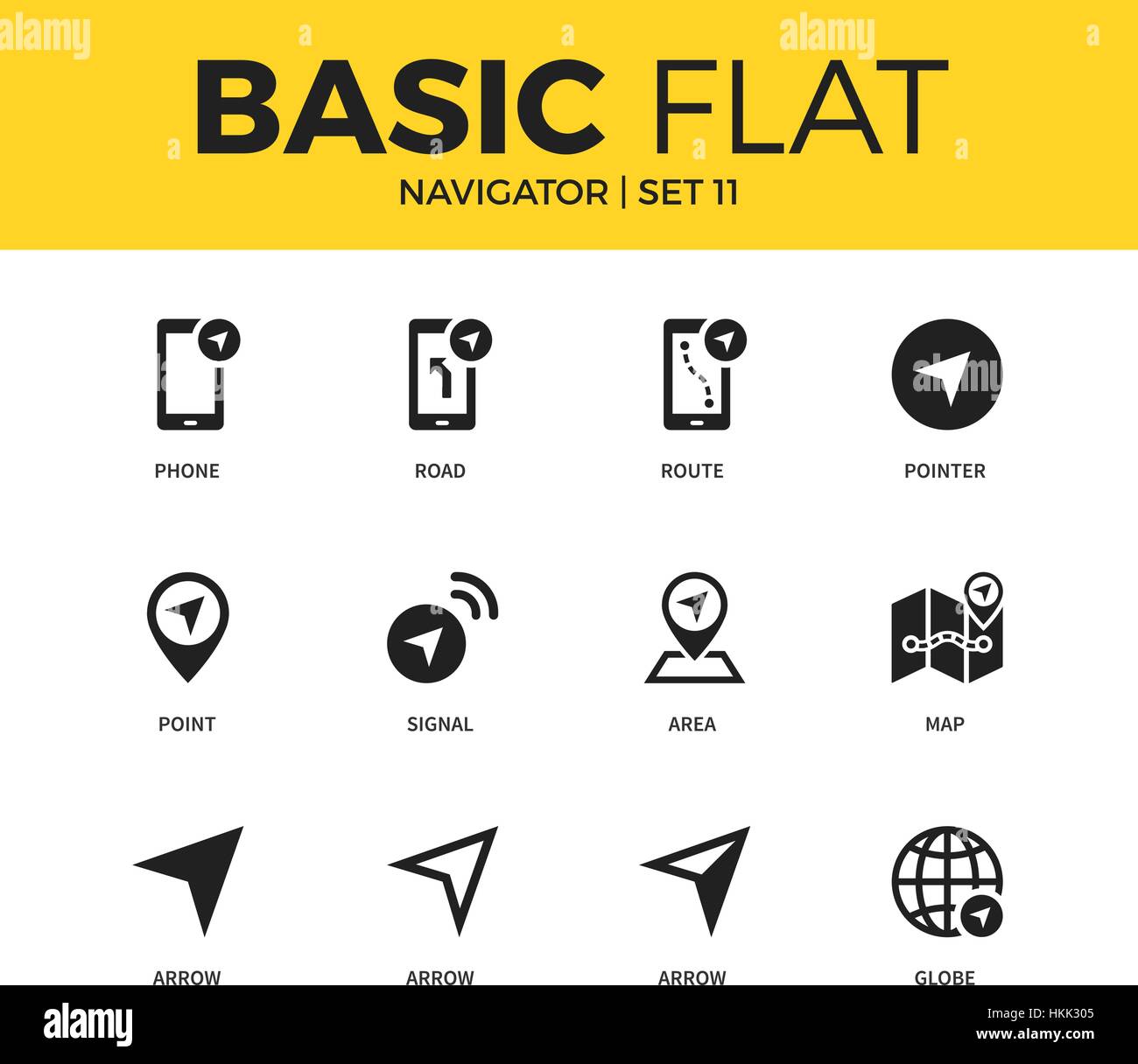 Satellite map earth flat hi-res stock photography and images - Alamy