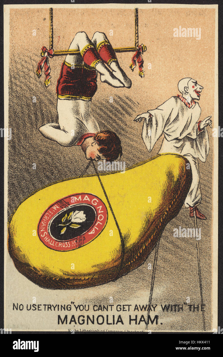 No use trying 'you can't get away with' the Magnolia ham Stock Photo ...