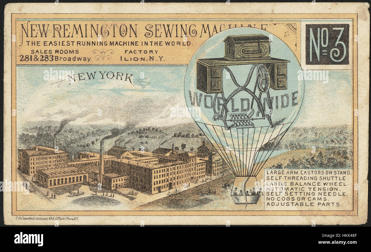 New Remington sewing machine - the easiest running machine in the world ...