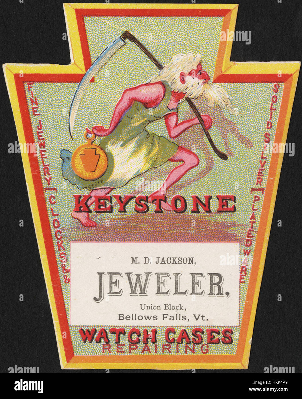 Keystone, fine jewelry, clocks &&, solid silver, plated ware, watch ...