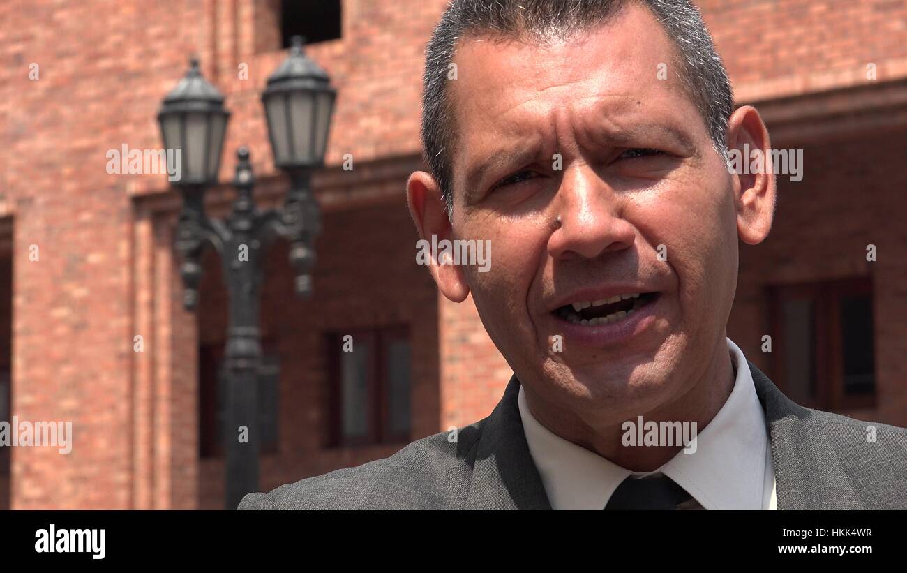 Anxiety Of Businessman Stock Photo - Alamy