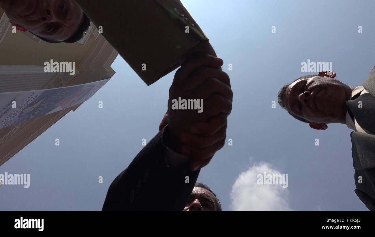 Handshake Among Business Men Stock Photo - Alamy