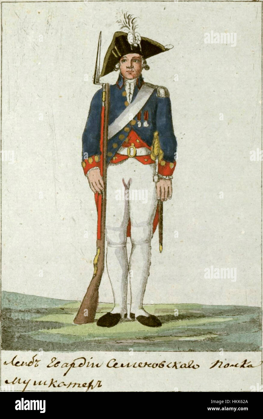 The *Representation of the Uniforms of the Russian Imperial Army* is a ...