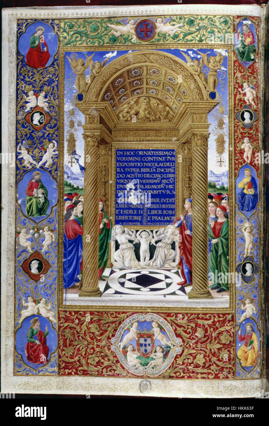 Frontispiece bible hi-res stock photography and images - Alamy