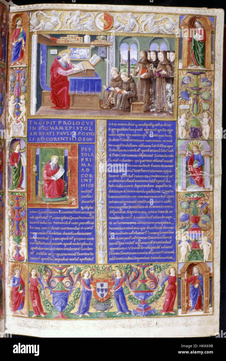 *Biblia dos Jeronymos*, Vol. VII, includes the frontispiece ...