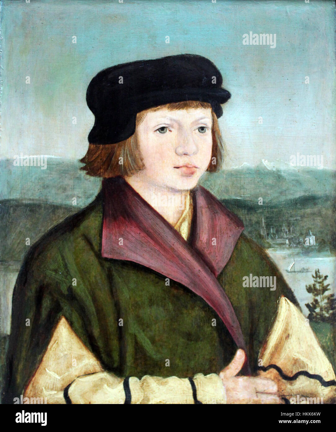 The 'Thennsches Kinderbildnis' is a 1516 portrait of a child, created ...