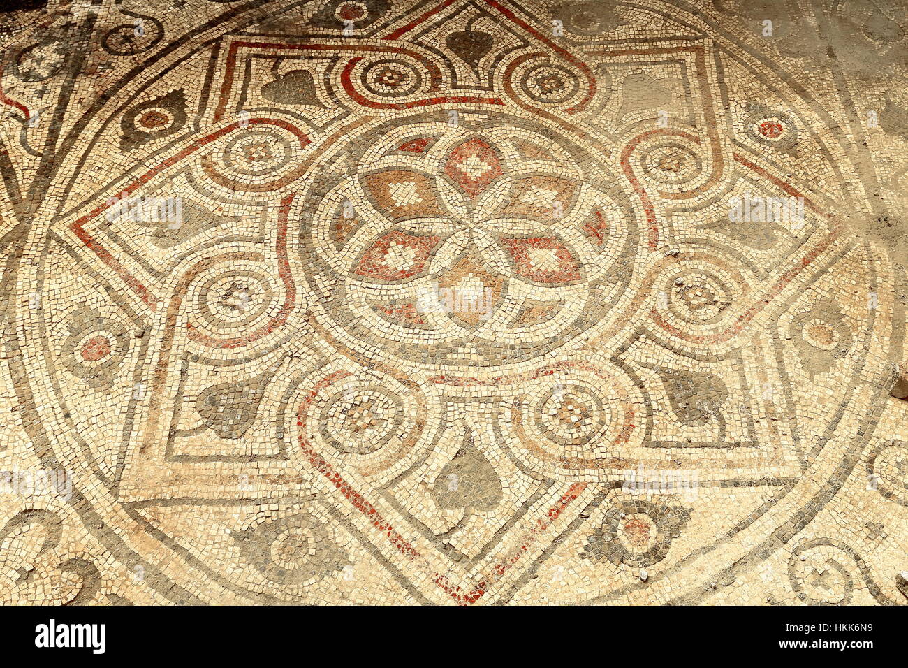 Roman mosaic-floor of the Sebasteion or imperial cult temple built ...