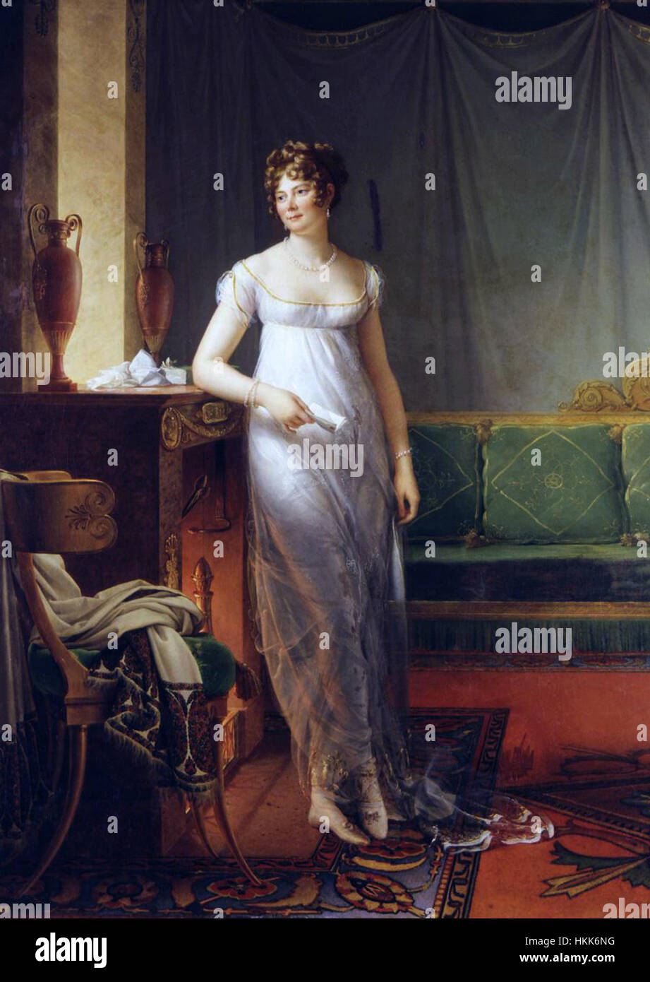 Gerard Pcsse Talleyrand’s painting captures a detailed historical ...