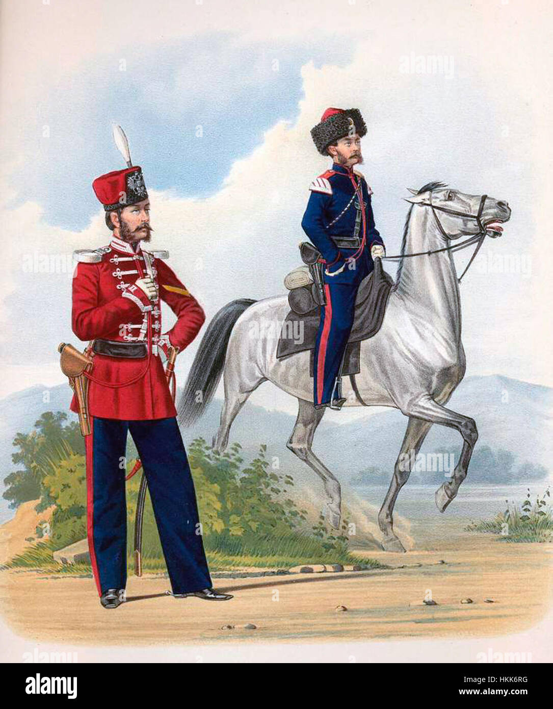 A historical depiction of the evolution of uniforms and weaponry used ...