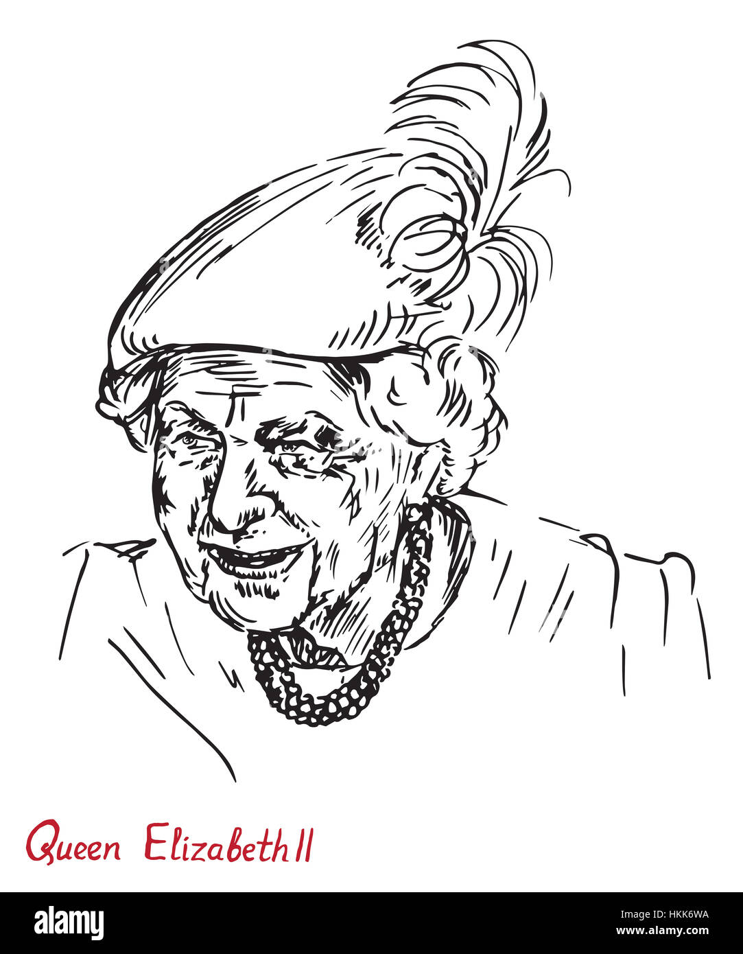 Elizabeth II (Elizabeth Alexandra Mary), Queen of the United Kingdom ...