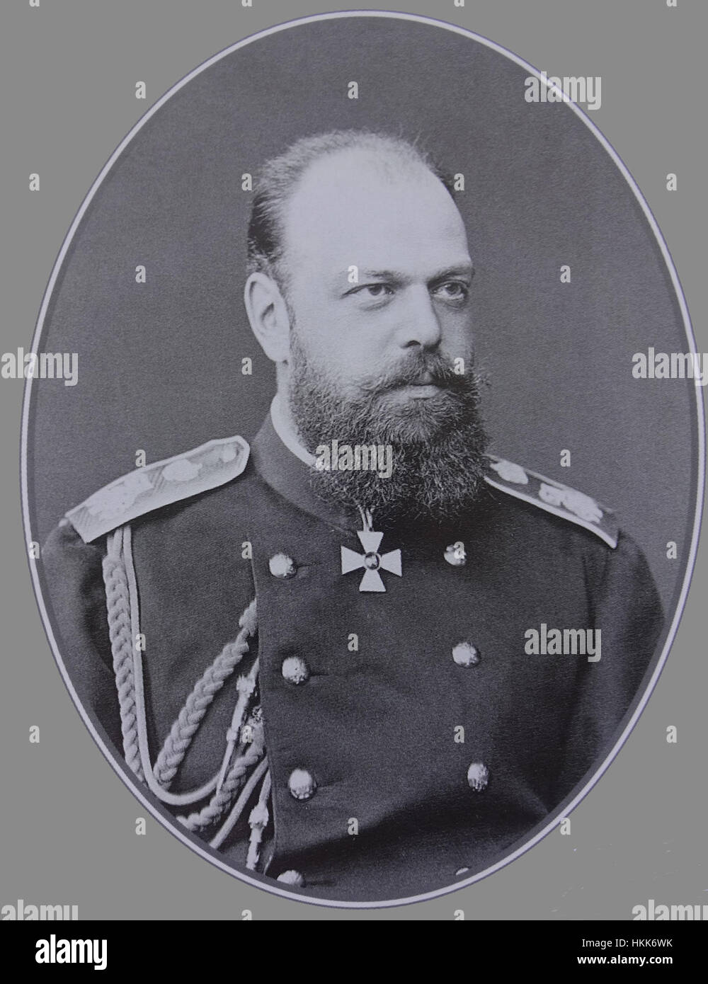 This painting depicts Alexander III of Russia, also known as Alexander ...