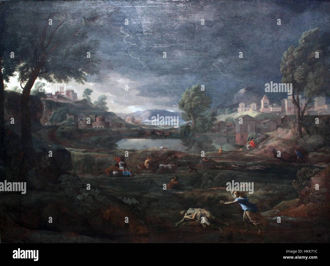 This 1651 painting by Nicolas Poussin titled 'Anagoria' showcases the ...