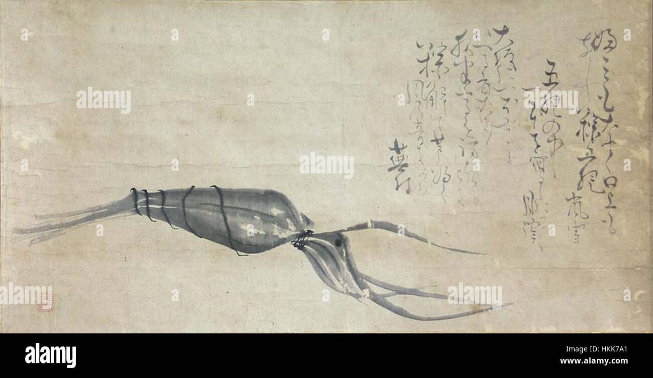Old japanese ink paintings hi-res stock photography and images - Alamy