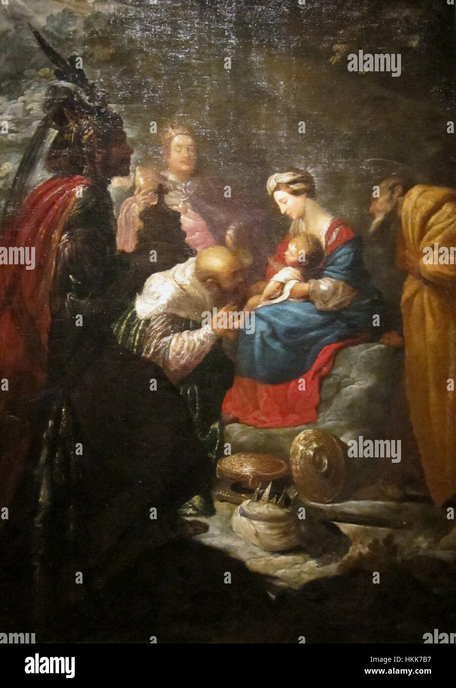Adoration of the magi painting hi-res stock photography and images - Alamy