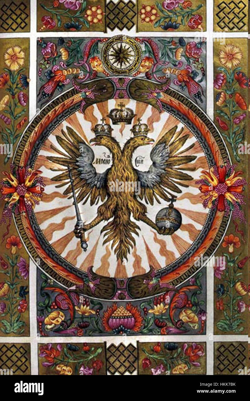 The 'Tsarskiy titulyarnik' is a historical Russian document from the ...