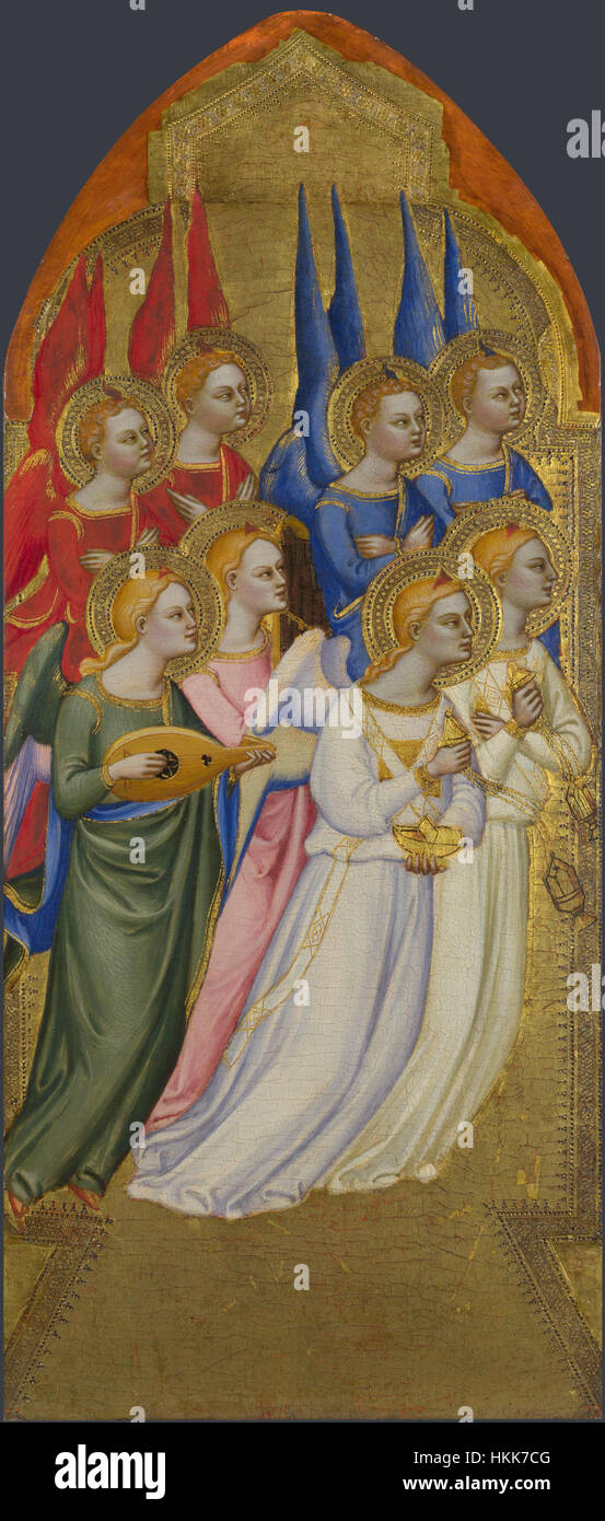 The *Jacopo di Cione Polyptych* is a masterpiece of Gothic art created ...
