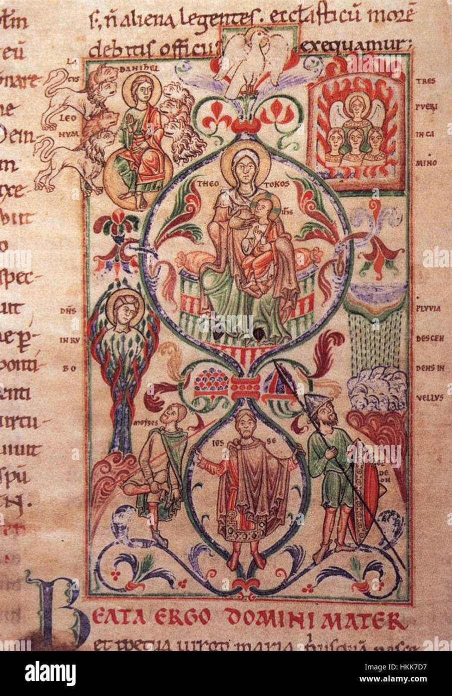 The 'Tree of Jesse' is a 12th-century religious artwork depicting the ...