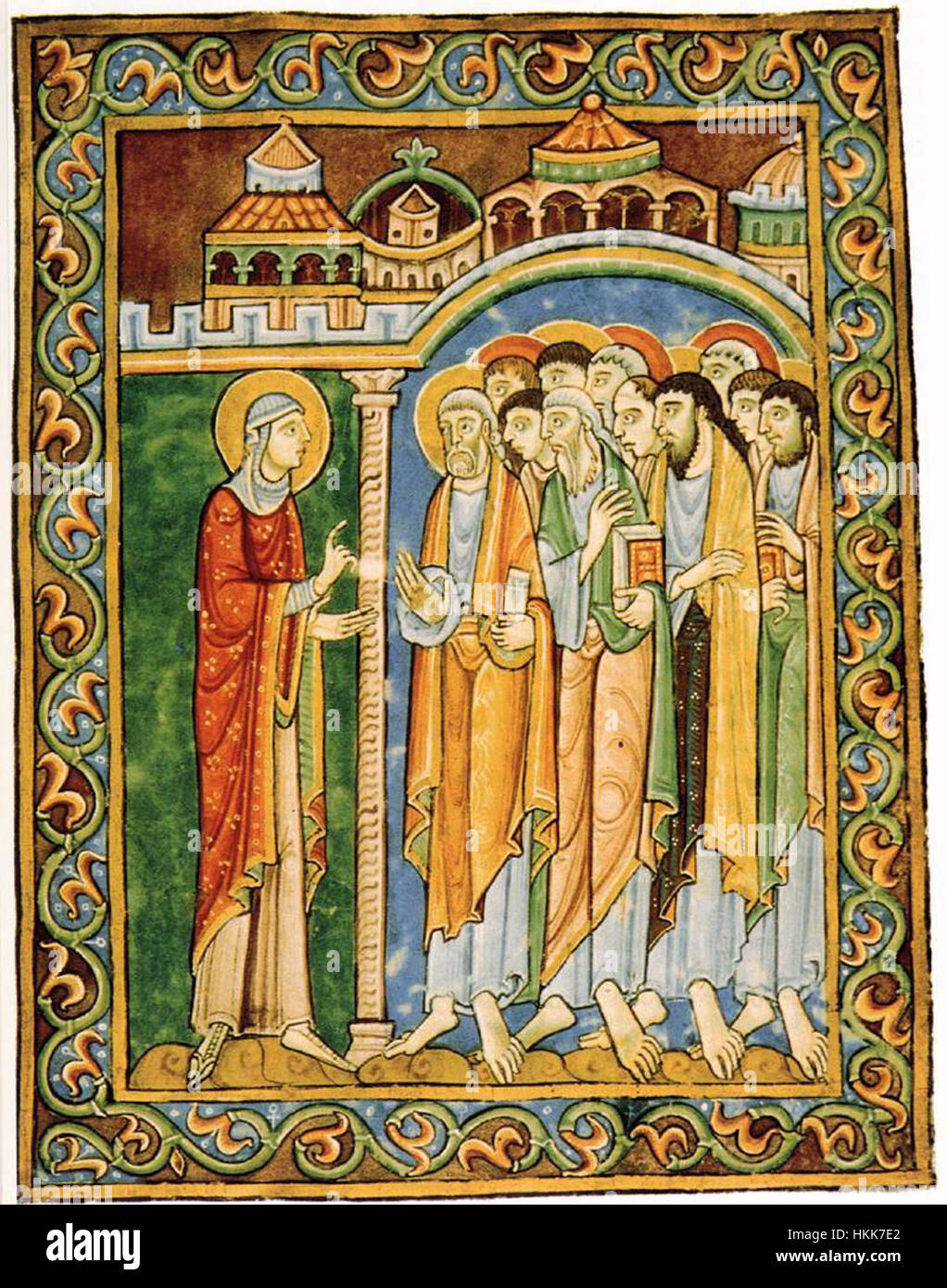 12th century painting hi-res stock photography and images - Alamy