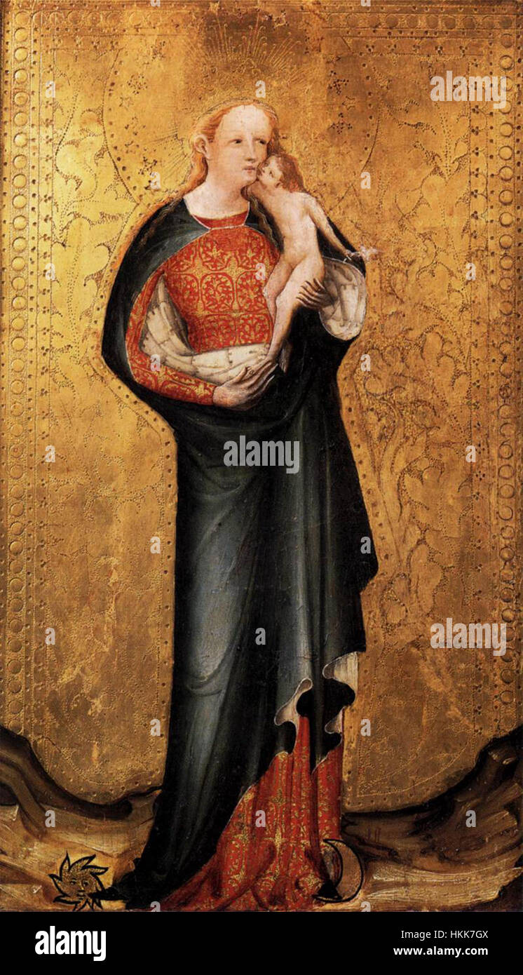 14th century woman painting hi-res stock photography and images - Alamy